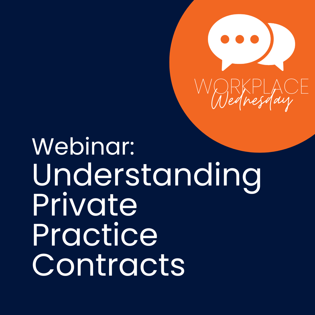 Webinar: Understanding Private Practice Contracts | Australian Medical Association